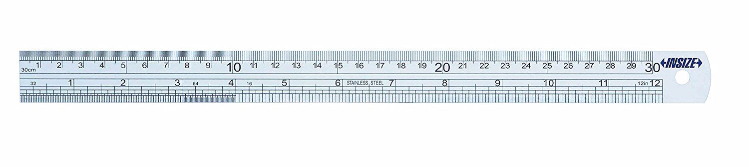Buy Insize 7110-600 - Steel Rule Size 600 mm online at NowPurchase