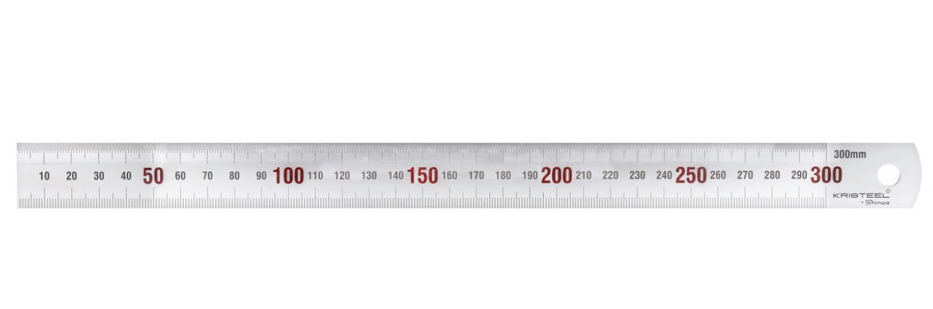 Buy Kristeel 101 A Stainless Steel Metric Ruler 150 mm Accuracy - EEC ...