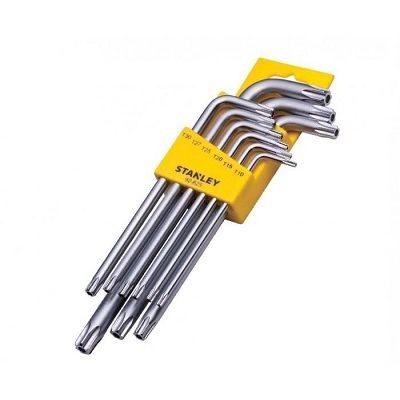 Buy Stanley STMT92625-8 9 Pcs Long Spheric-Head Hex Key Set T10-T15 ...