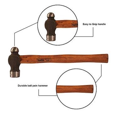 Buy Tata Agrico HMC004 Ball Point Hammer - 800 gms online at ...