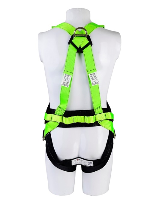 Buy Heapro Full Body Adjustable Harness D-Ring Without Lanyards HI-36 L ...