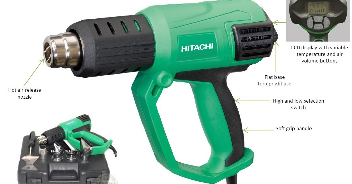 Buy Hitachi (Hikoki) RH650V Heat Gun 2000 W online at NowPurchase @ Rs 4753