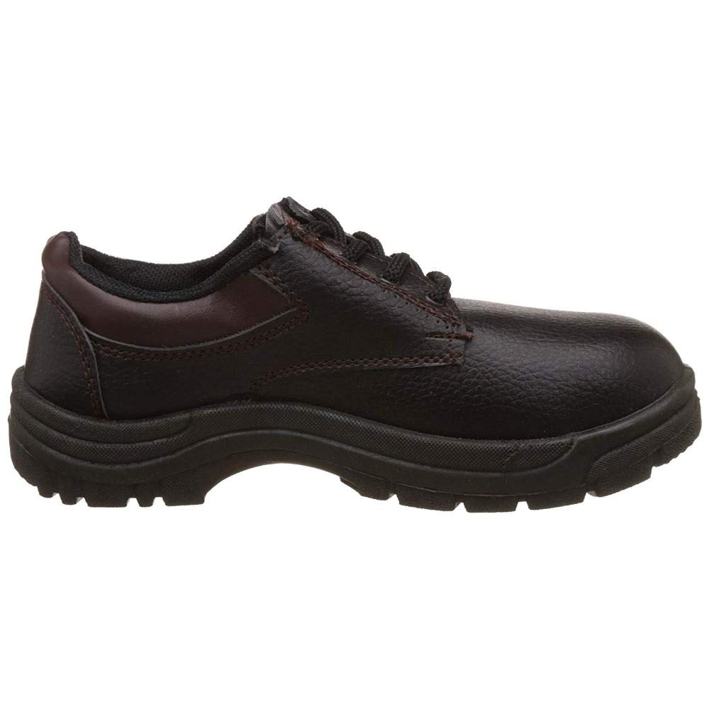 Buy SafeWell STONE Leather Safety Shoe with Steel toe cap Size 5 online ...