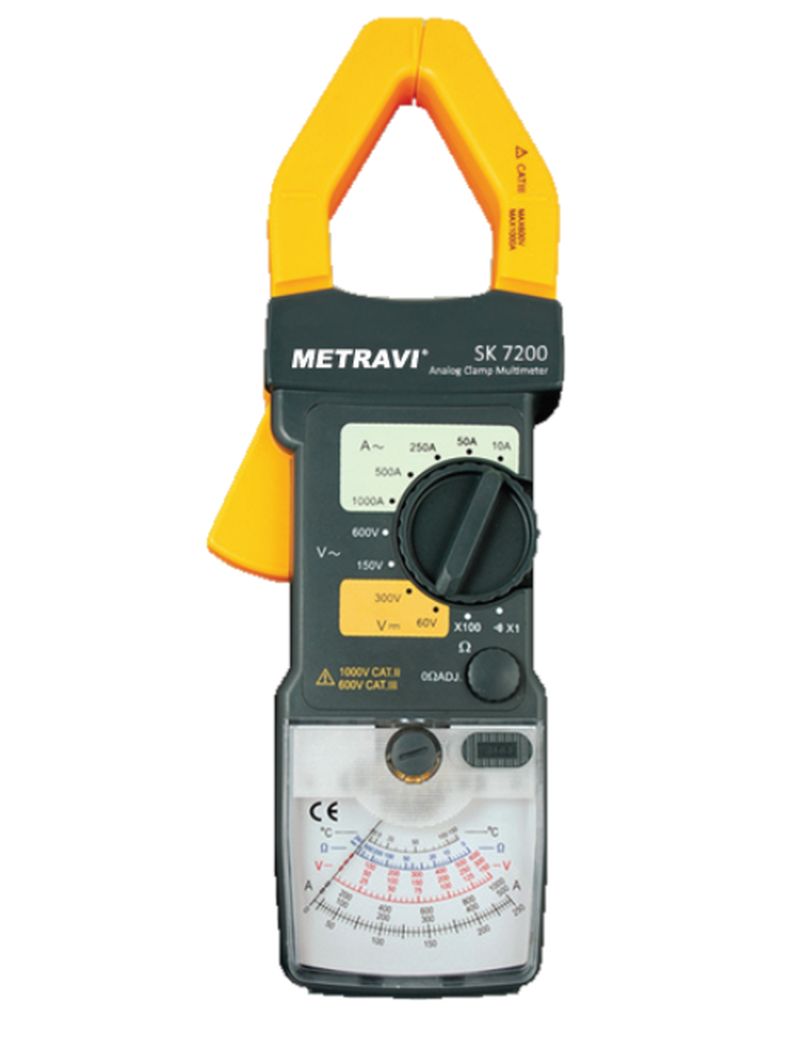 Buy Metravi Analogue Clamp Meter Model SK-7200 online at NowPurchase ...
