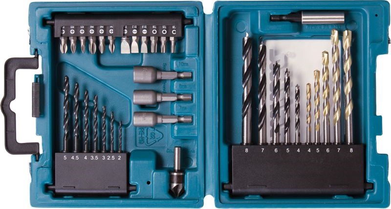 Buy Makita 34 Pieces Combination Drill Bit Set D-36980 online at ...