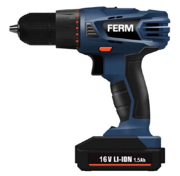 Buy FERM Cordless Li-Ion Drill 16V - 1.5Ah CDM1134 online at ...
