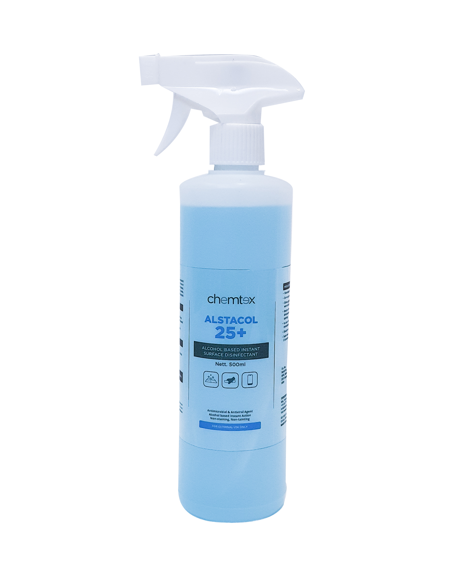 Buy Chemtex Alstacol 25+ Disinfectant Surface Liquid 500 ml online at ...