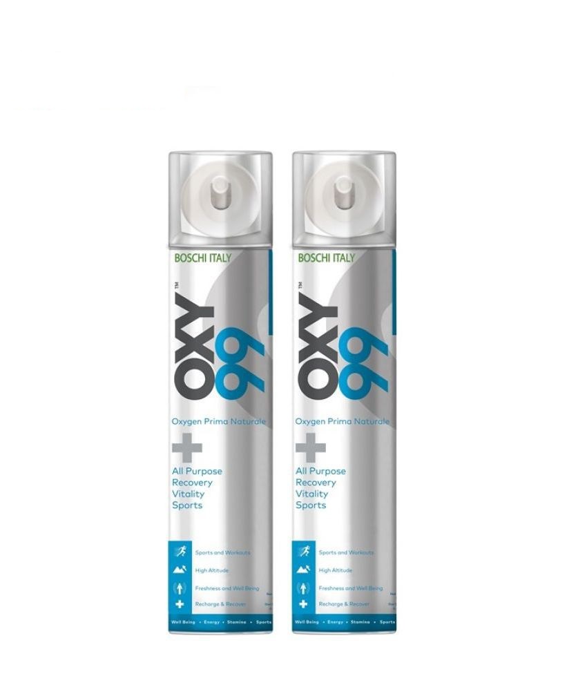 Buy Oxy99 Portable Oxygen Can (Pack of 2) online at NowPurchase @ Rs 1049